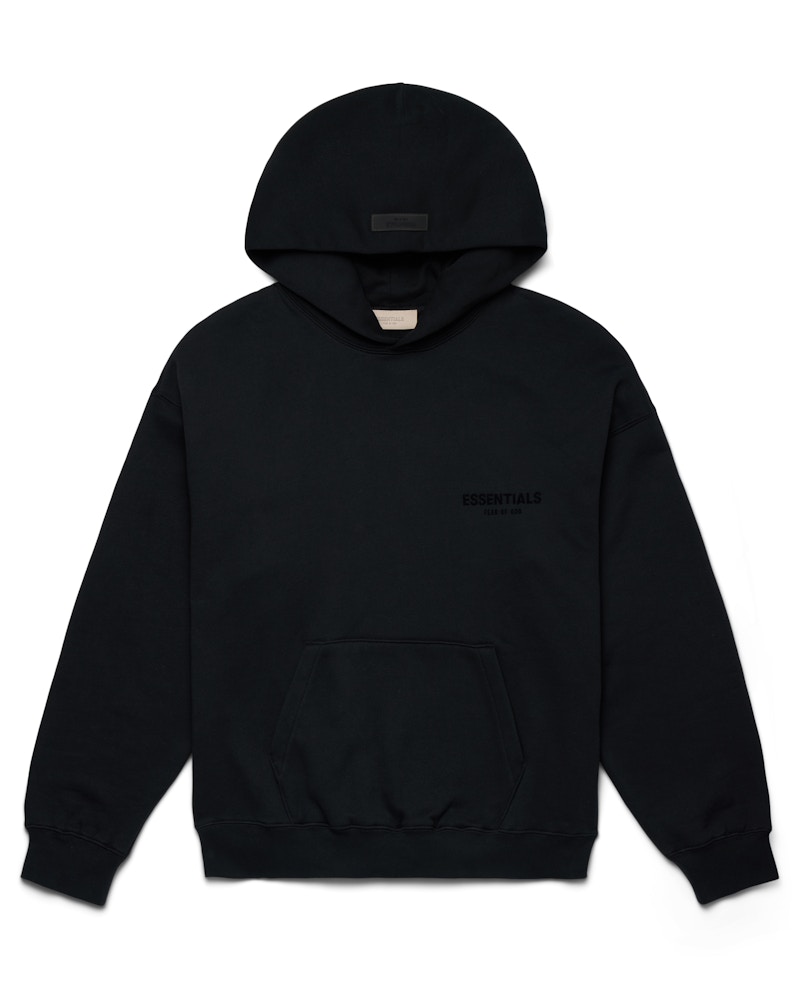 Fear Of God Essentials Pullover Chest Logo Hoodie - Stretch Limo
